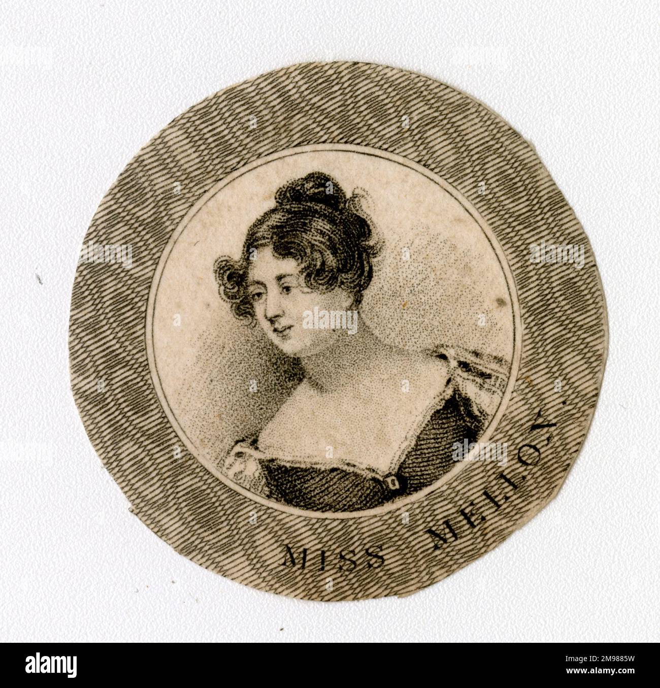 Miss Harriet Mellon (1777-1837), actress, successively wife of the ...