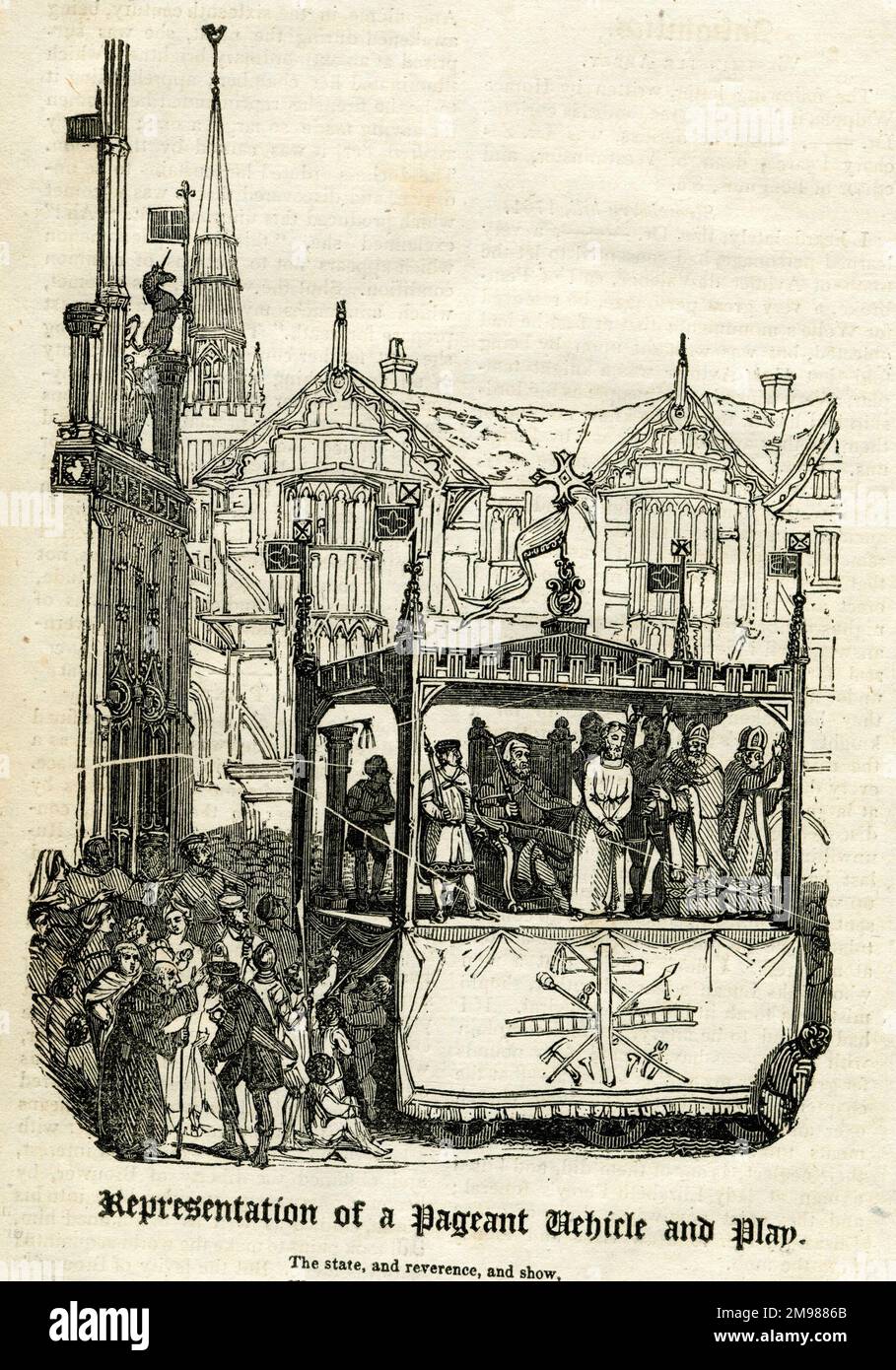 Mystery play medieval hi-res stock photography and images - Alamy