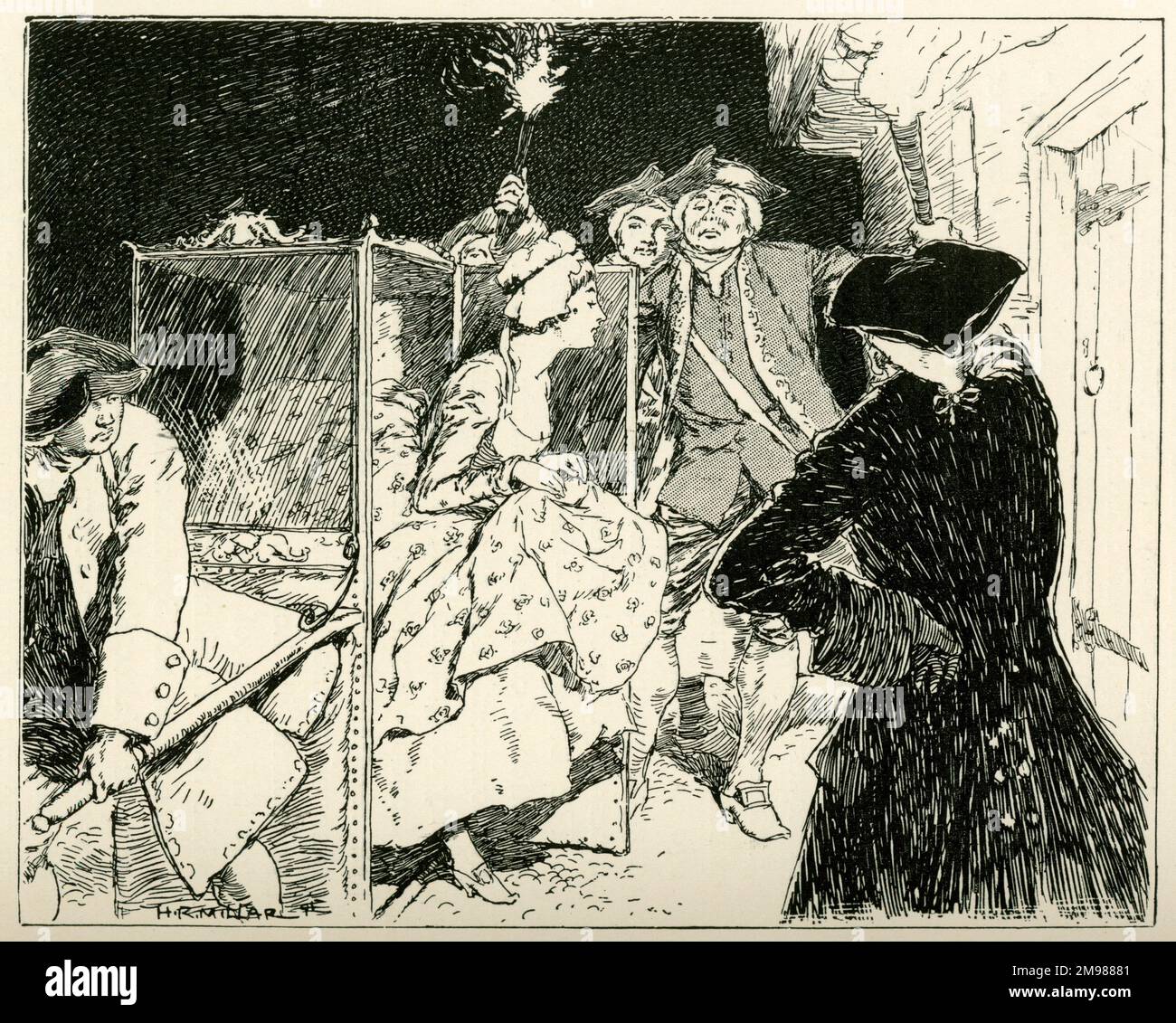 Footmen hi-res stock photography and images - Alamy