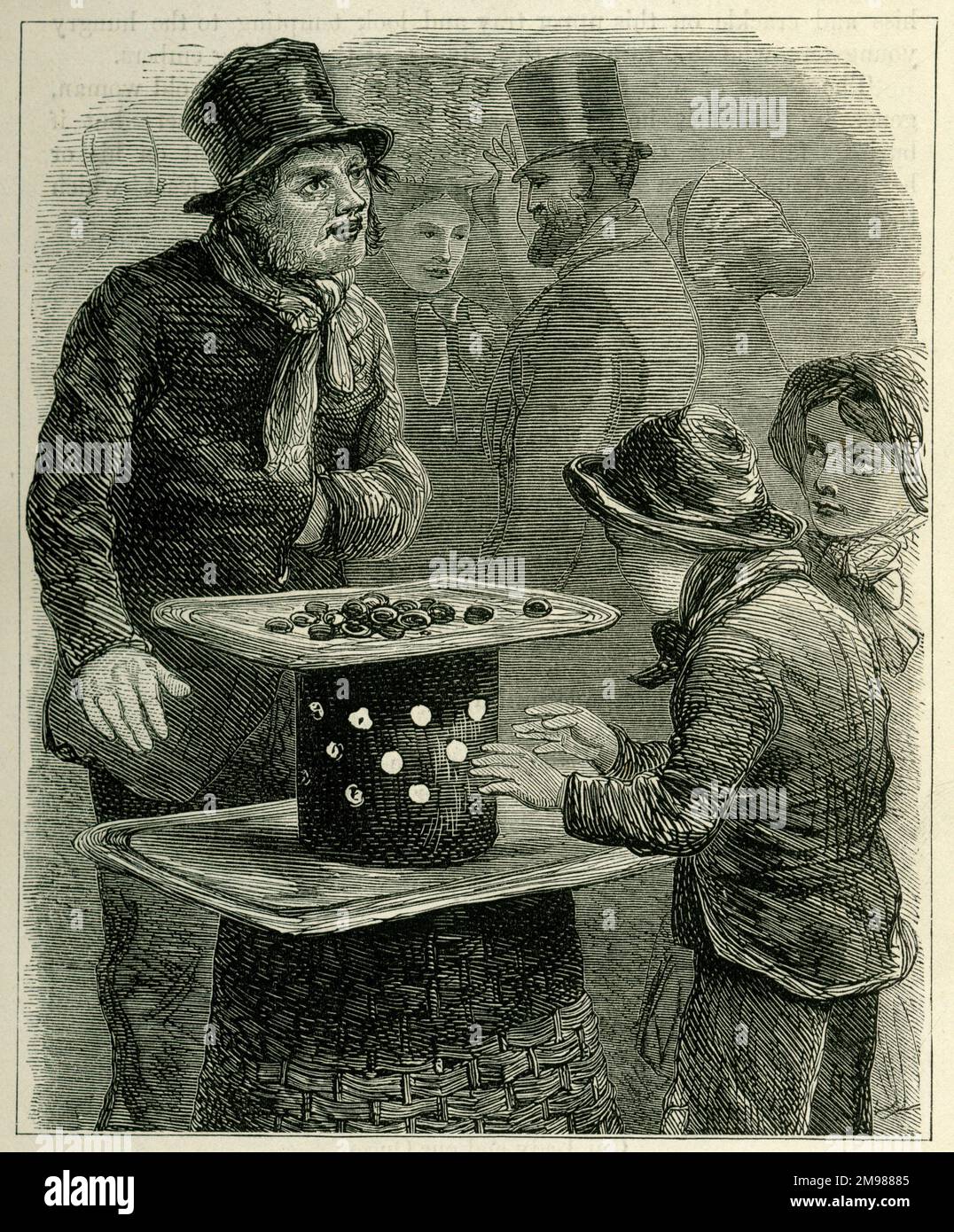 Hot chestnut seller hi-res stock photography and images - Alamy