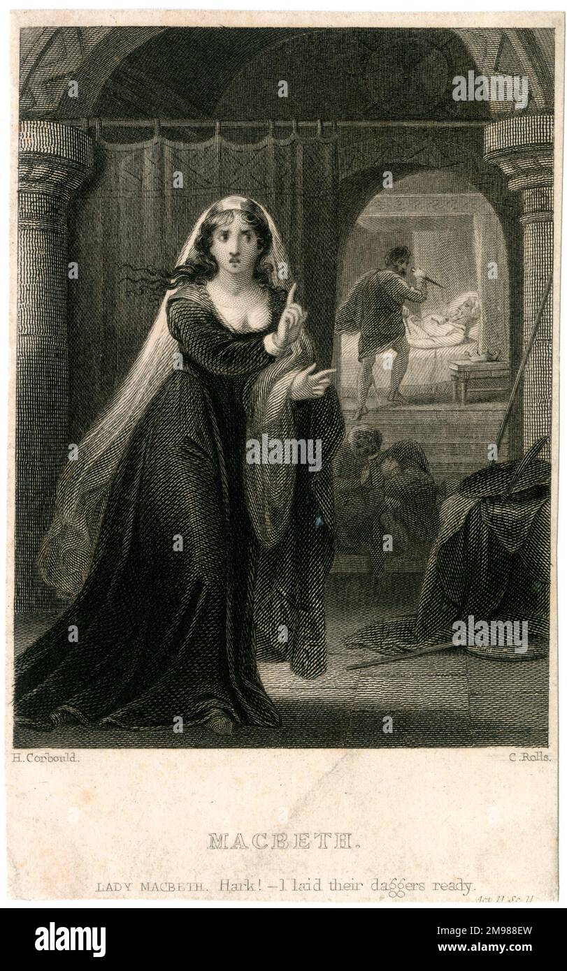 Shakespeare - Macbeth - Lady Macbeth: Hark! - I laid their daggers ... Shakespeare - Macbeth - Lady Macbeth: Hark! - I laid their daggers ...