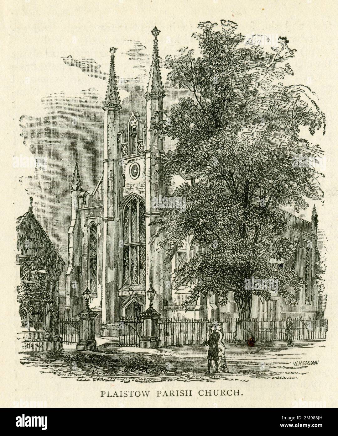 St. Mary's Church, Plaistow, East London Stock Photo - Alamy