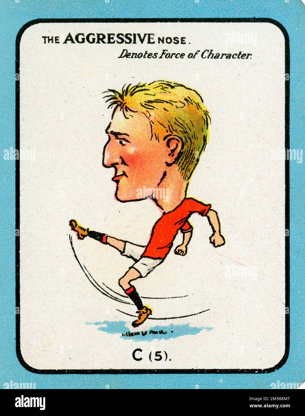 The Nose Game - Aggressive Nose C5, Denotes Force of Character Stock ...