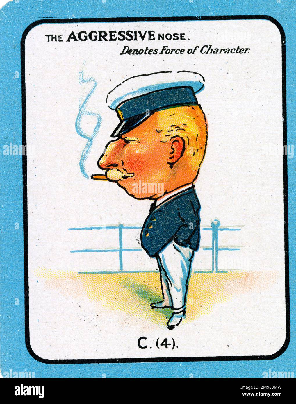 The Nose Game - Aggressive Nose C4, Denotes Force of Character Stock ...