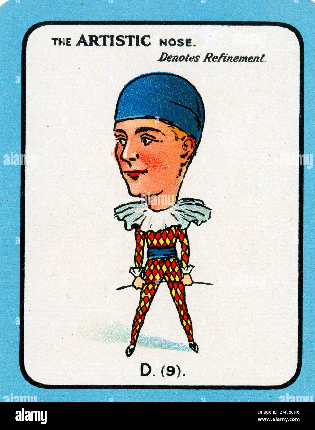 The Nose Game - Artistic Nose D9, Denotes Refinement Stock Photo - Alamy