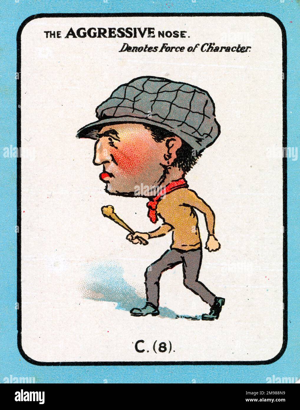 The Nose Game - Aggressive Nose C8, Denotes Force of Character Stock ...