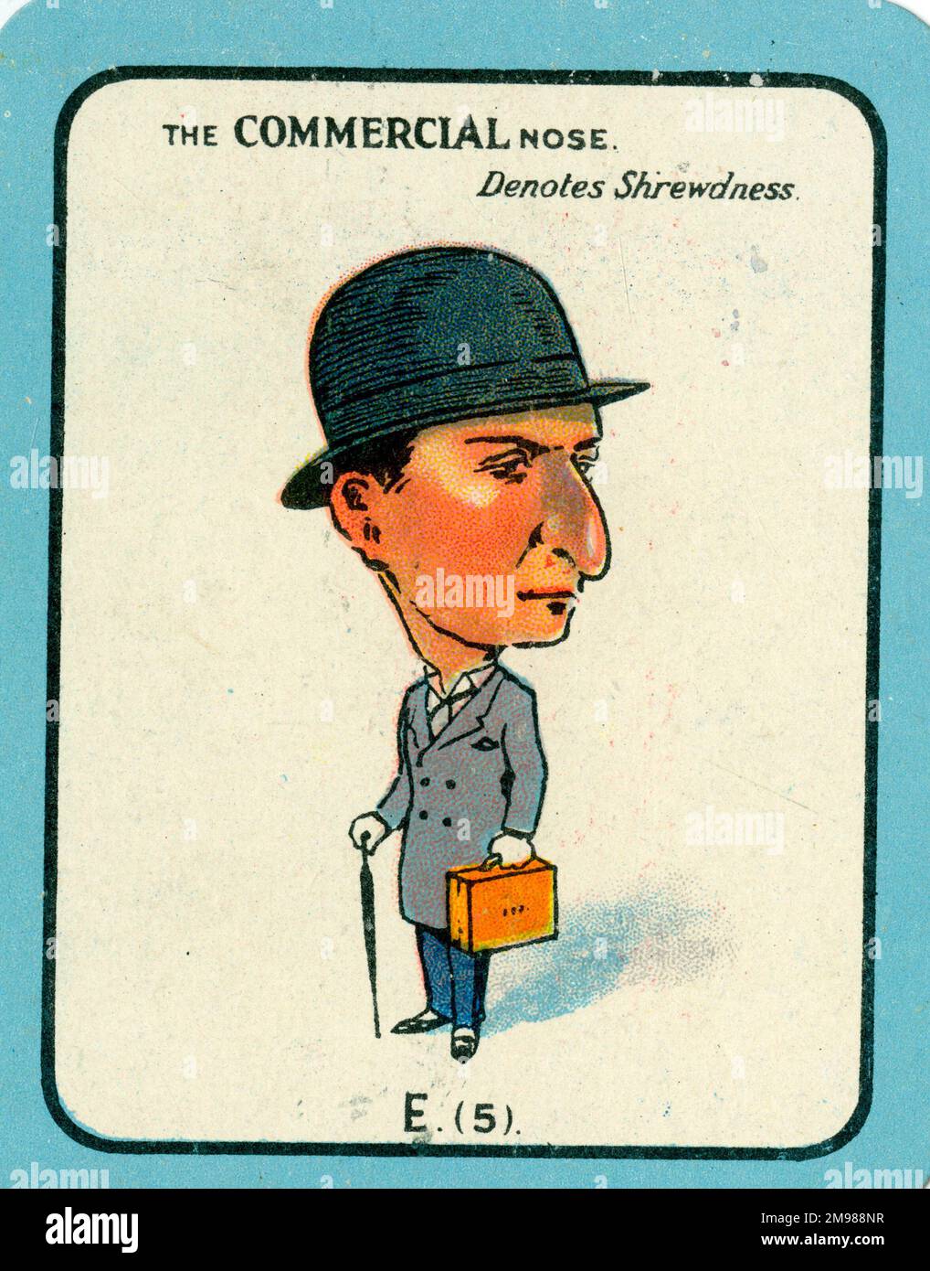 The Nose Game - Commercial Nose E5, Denotes Shrewdness Stock Photo - Alamy