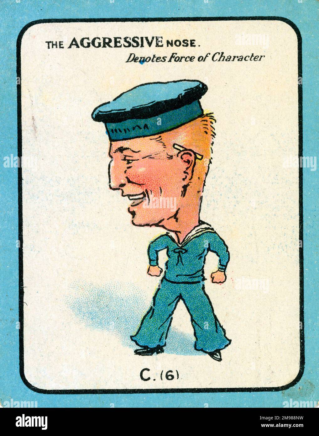 The Nose Game - Aggressive Nose C6, Denotes Force of Character Stock ...