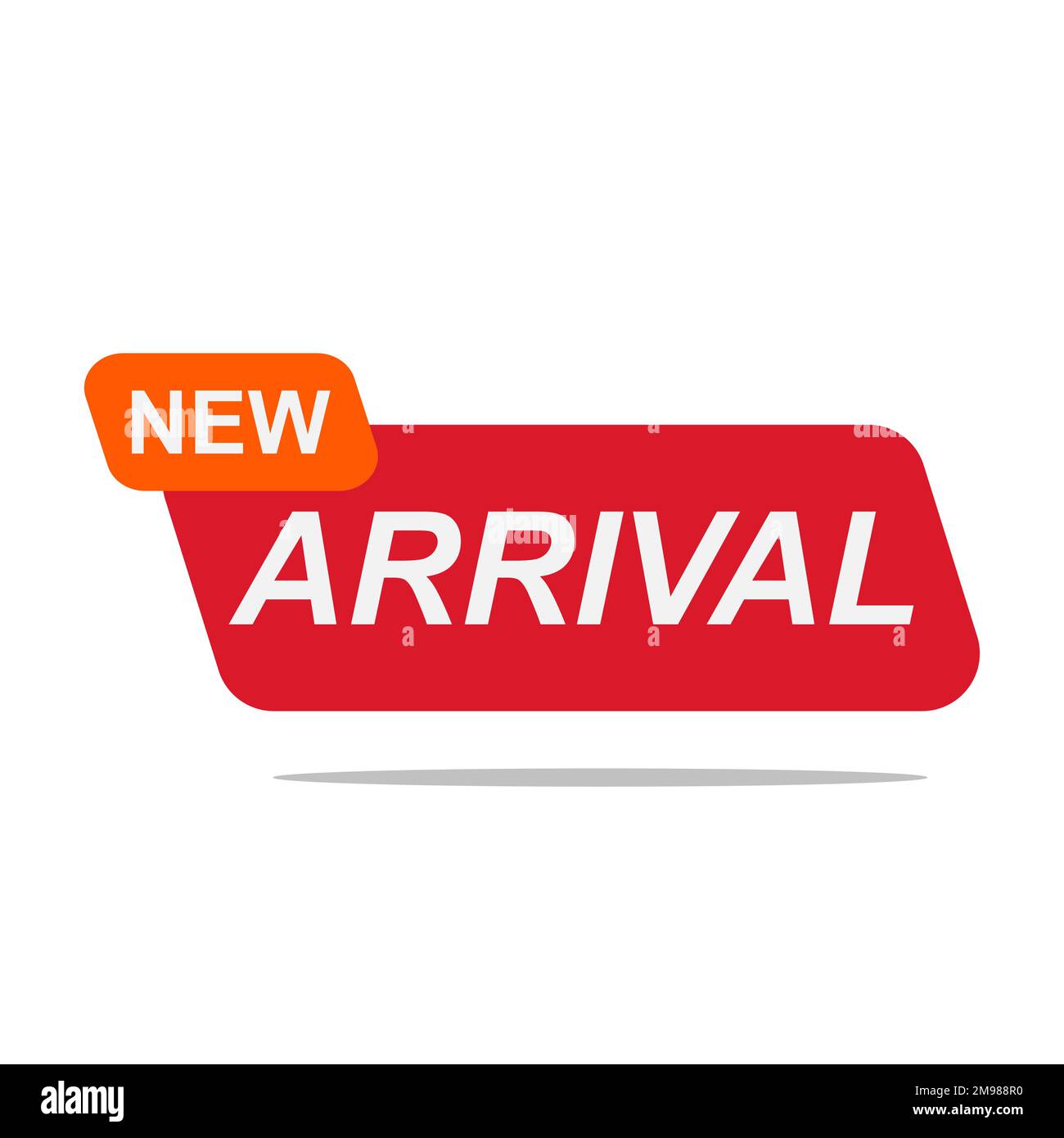 A vector illustration of new arrival product label tag for online and ...