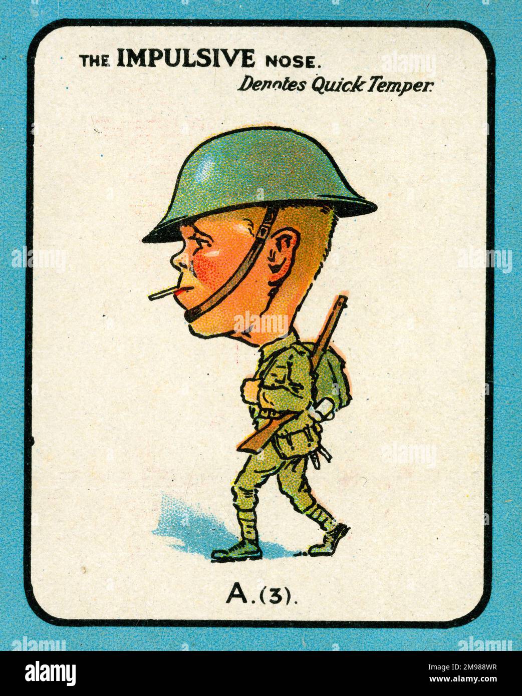 The Nose Game - Impulsive Nose A3, Denotes Quick Temper Stock Photo - Alamy