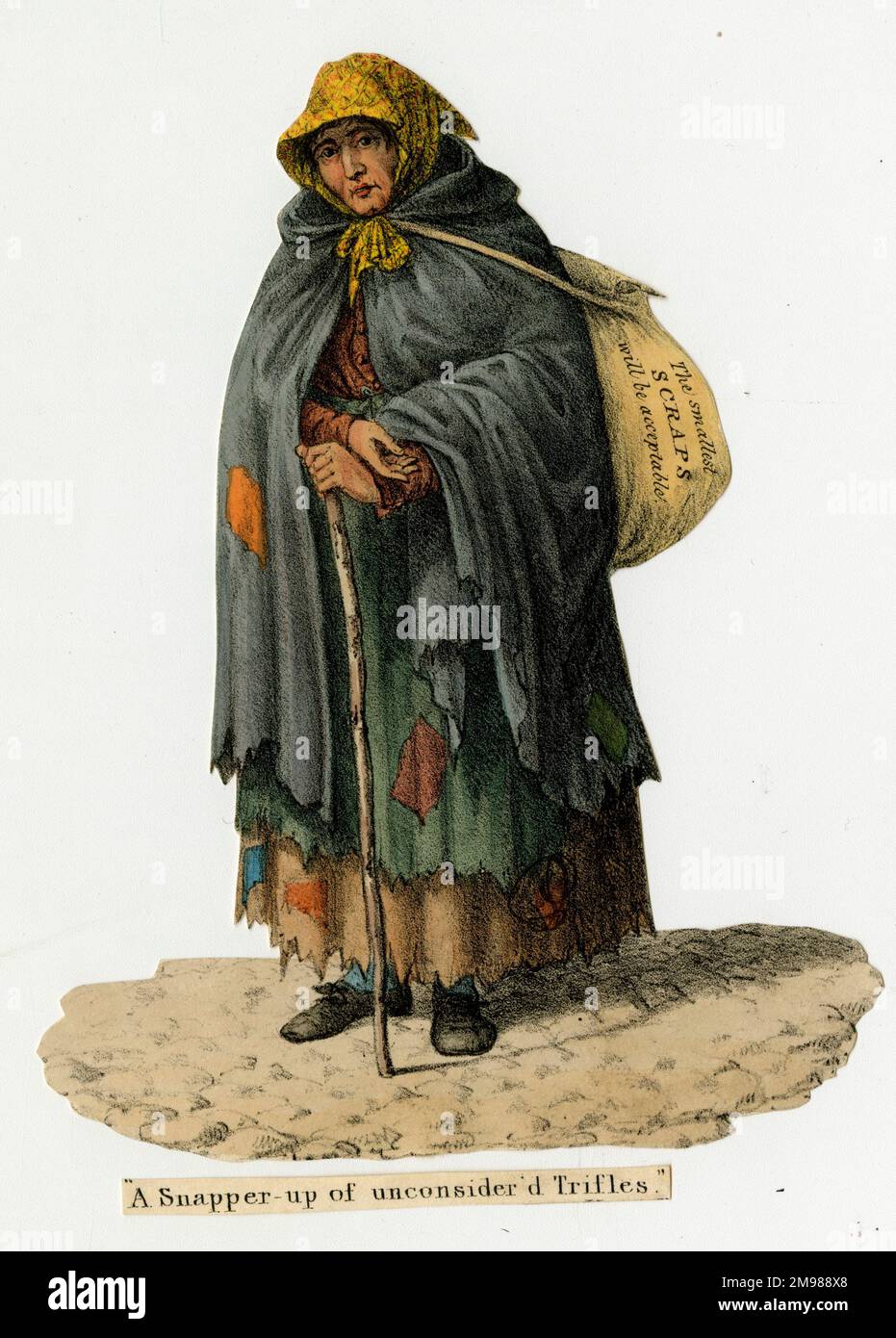 Victorian Scrap - A Snapper-up of unconsider'd Trifles (a quotation ...