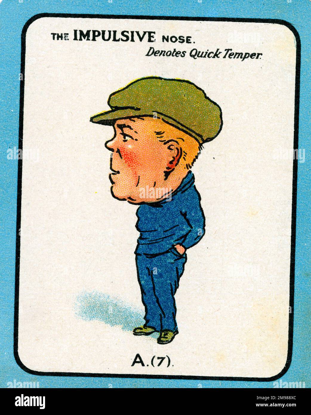 The Nose Game - Impulsive Nose A7, Denotes Quick Temper Stock Photo - Alamy