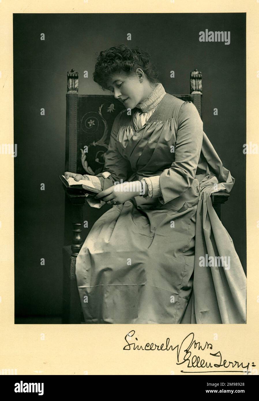 Ellen Terry (1847-1928), English actress Stock Photo - Alamy