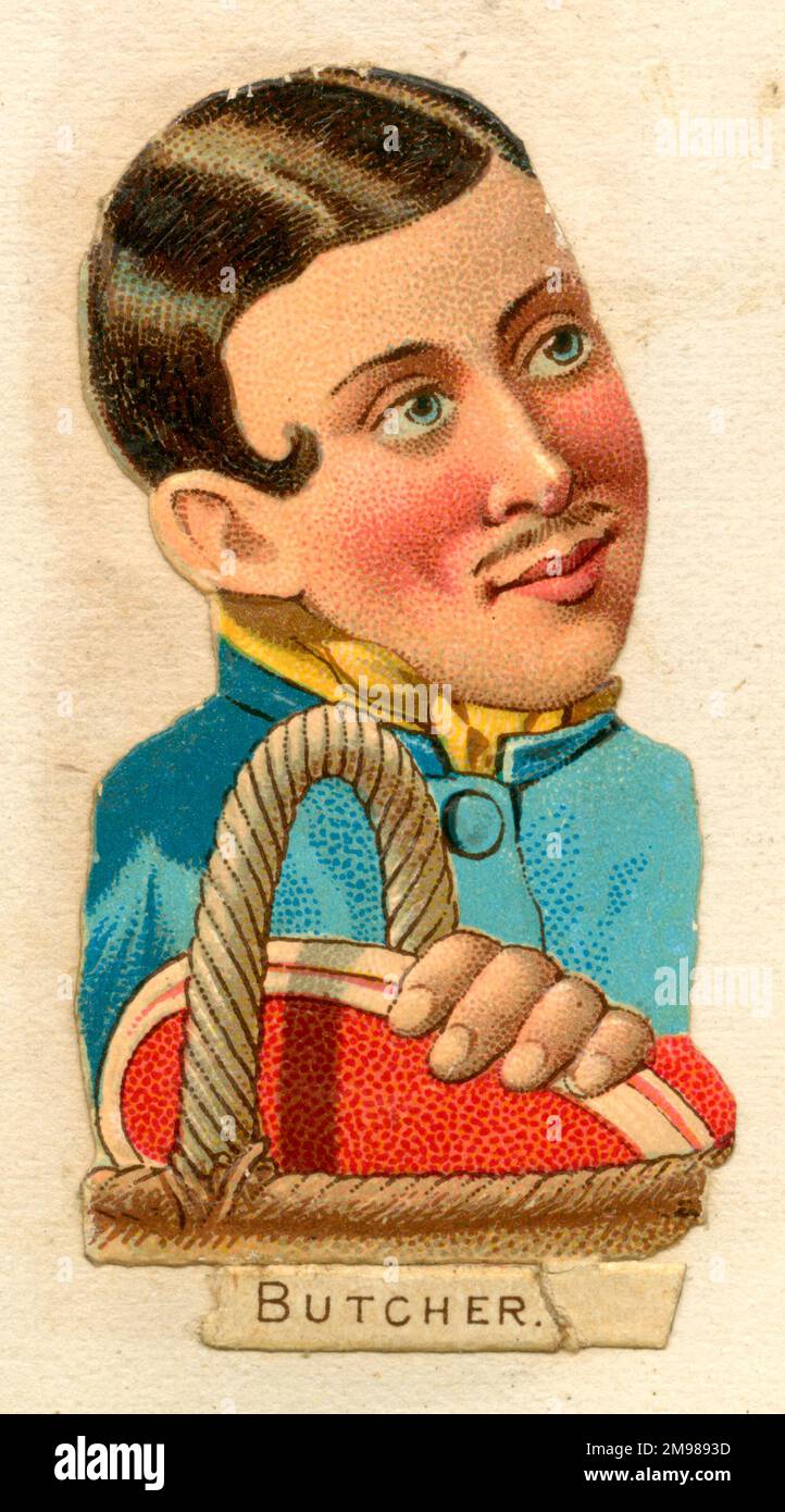 Butcher history historical hi-res stock photography and images - Alamy