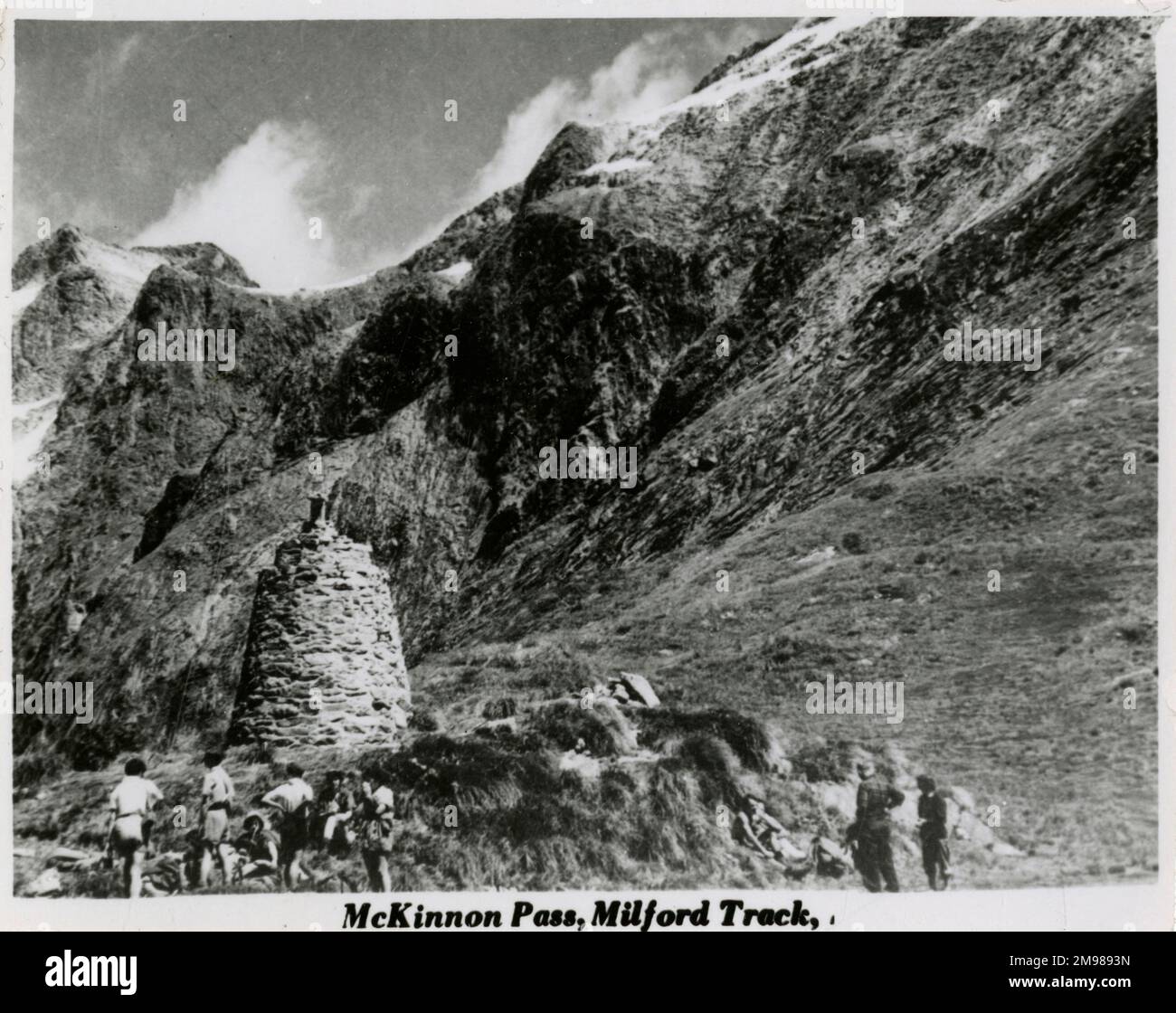 Milford Track (Piopiotahi), South Island, New Zealand -- McKinnon Pass ...
