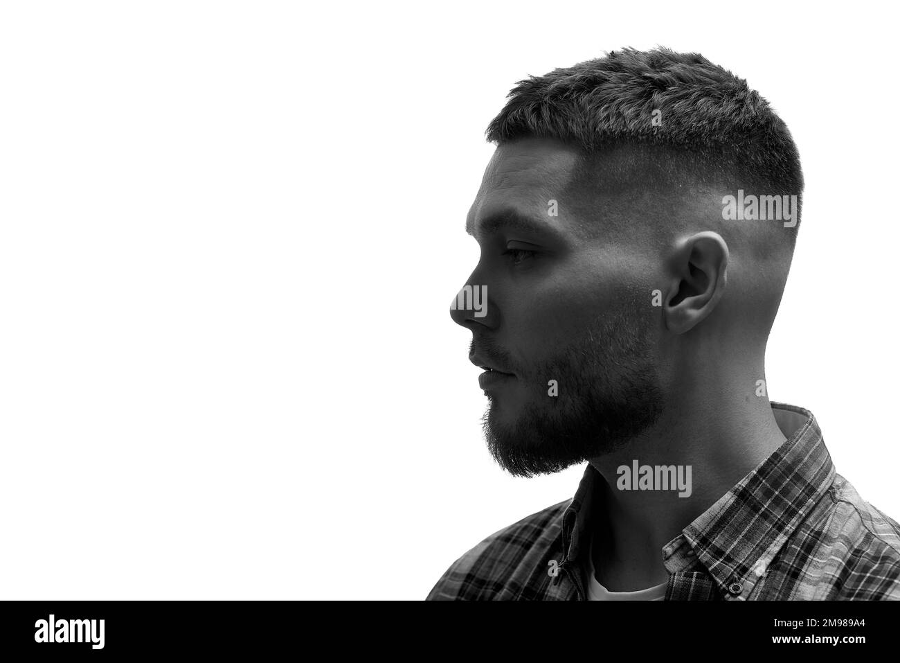 Close up stylish man Black and White Stock Photos & Images - Alamy