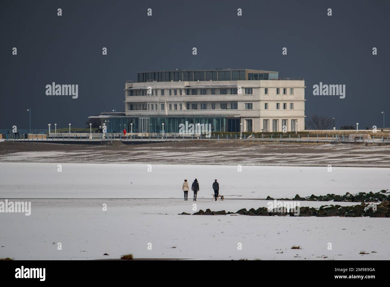 Morecambe LAncashire, United Kingdom. 17th Jan, 2023. THe Continuing ...