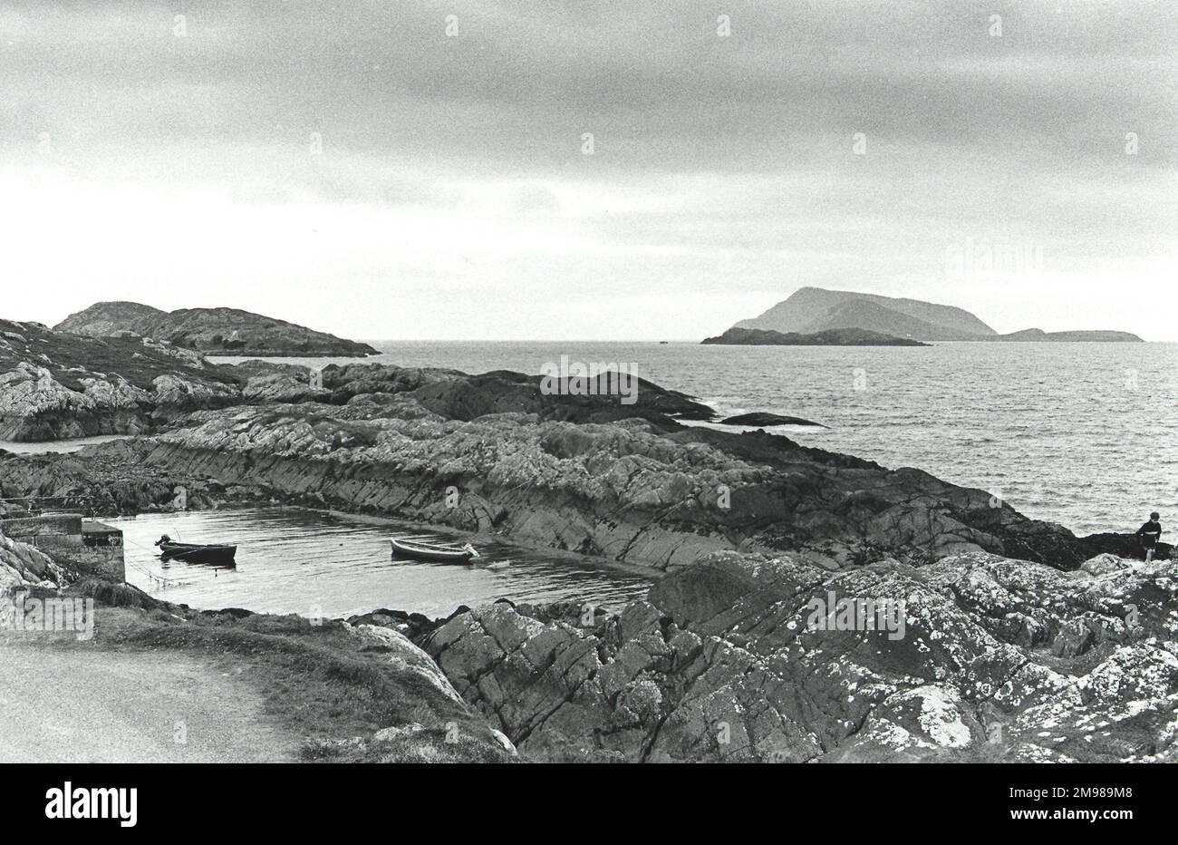 View of the Kerry coast, south-west Ireland Stock Photo - Alamy