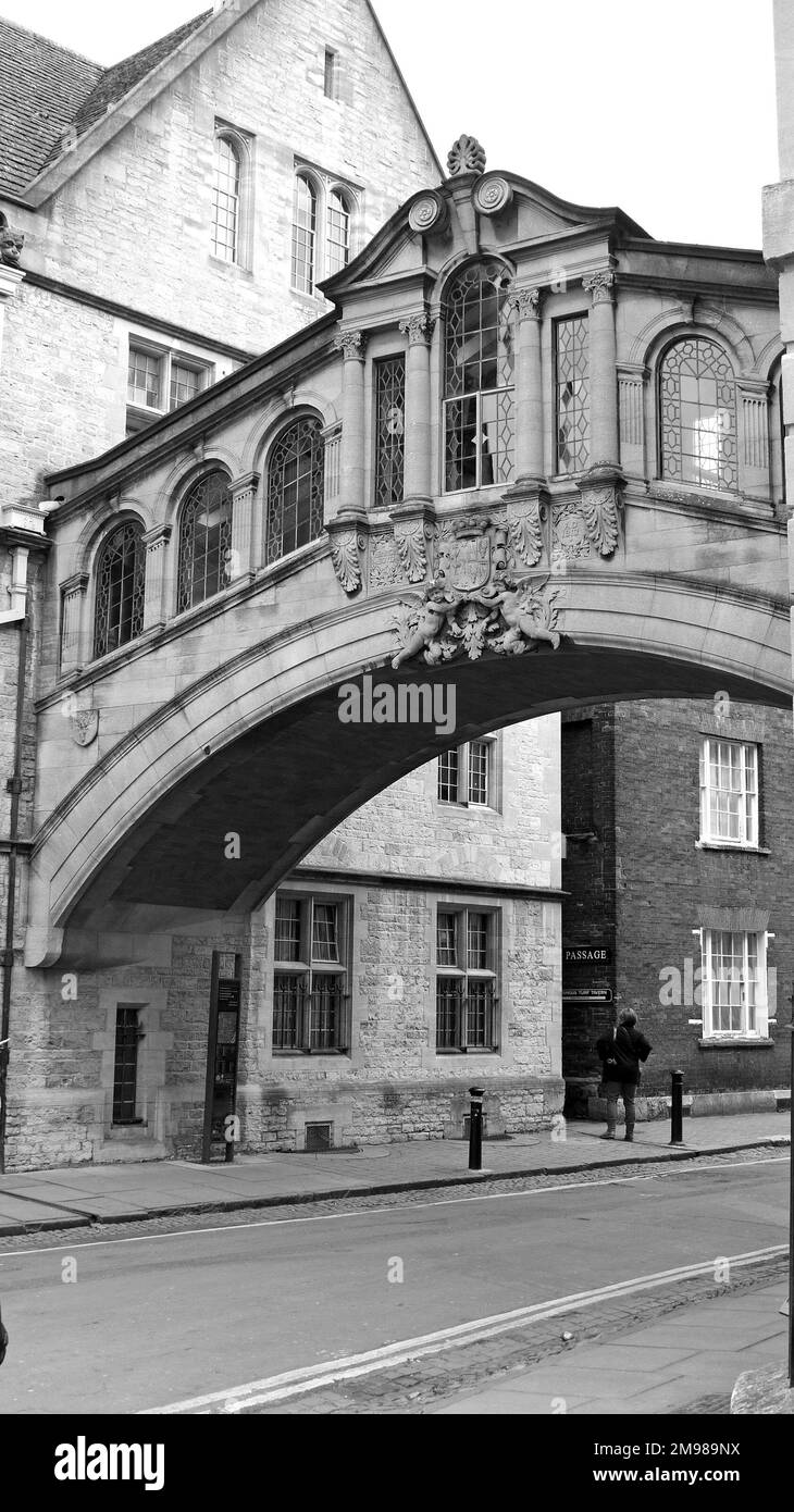 Bridge of Sighs, Oxford, England Stock Photo - Alamy