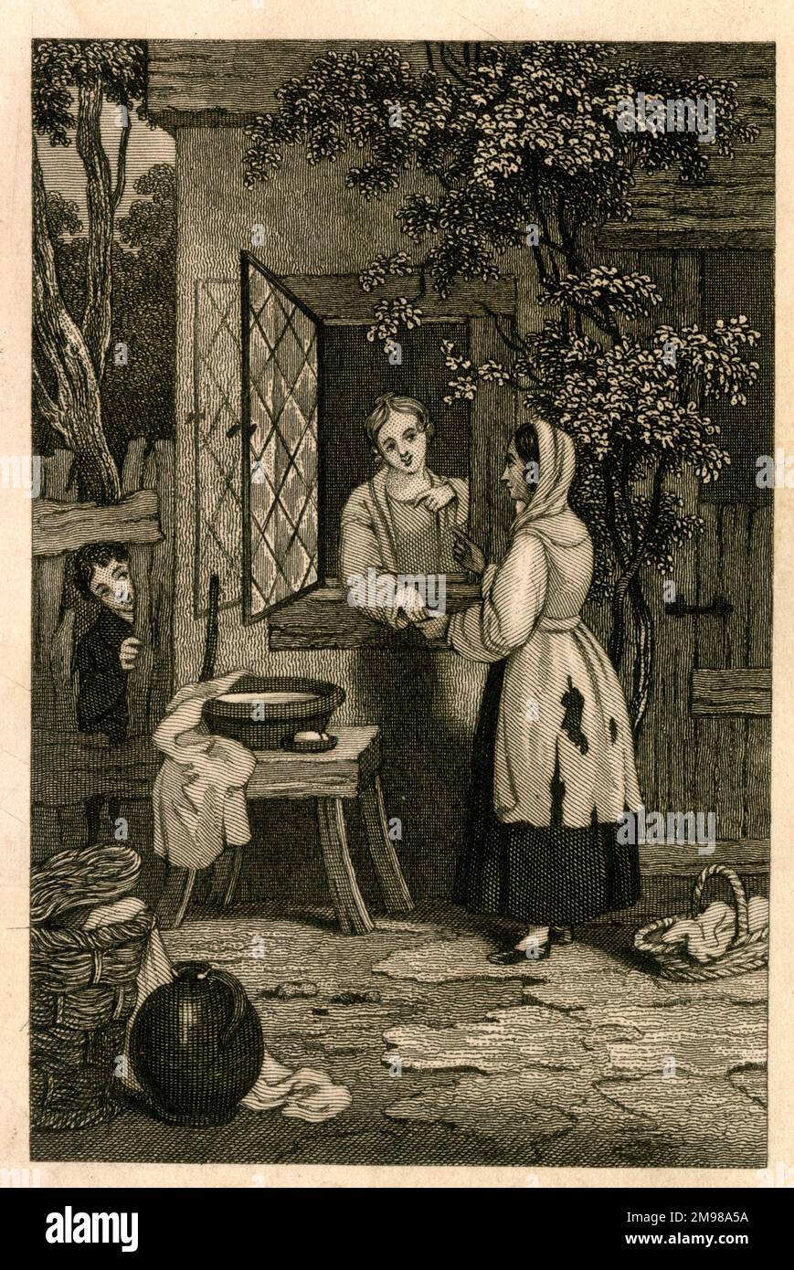 The Fortune Teller Stock Photo - Alamy