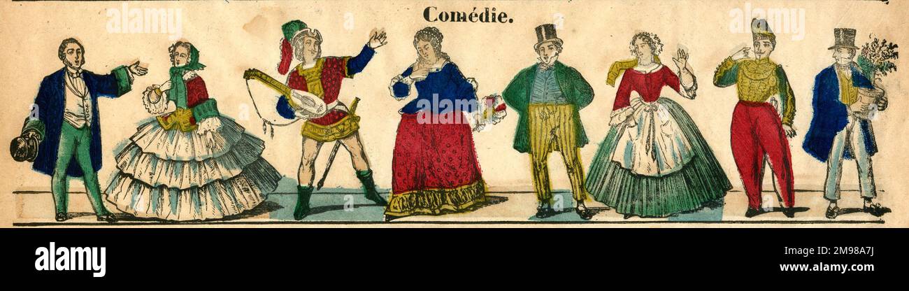 Theatre Characters - Comedy Stock Photo - Alamy