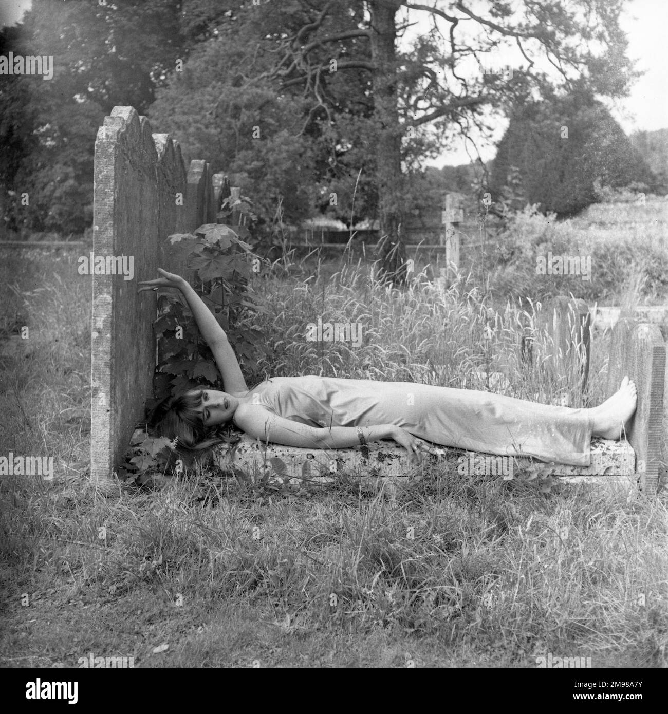 A lying pose Black and White Stock Photos & Images - Alamy