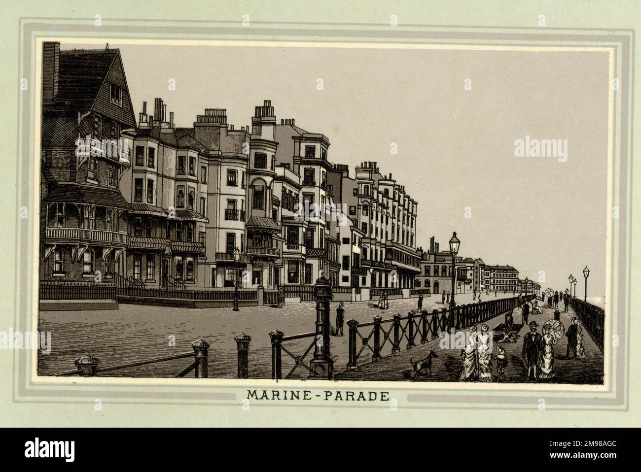 Marine Parade, Brighton, Sussex Stock Photo - Alamy
