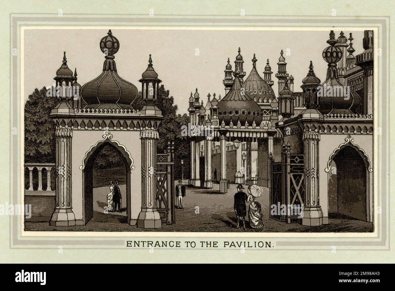 Victorian pavilion brighton hi-res stock photography and images - Alamy