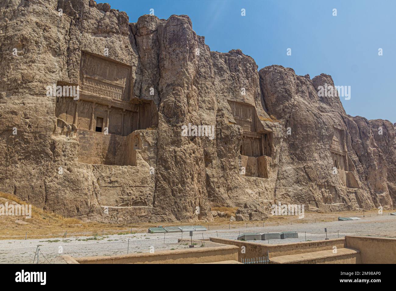 Persian kings' tombs in Naqsh-e Rostam, Iran Stock Photo - Alamy
