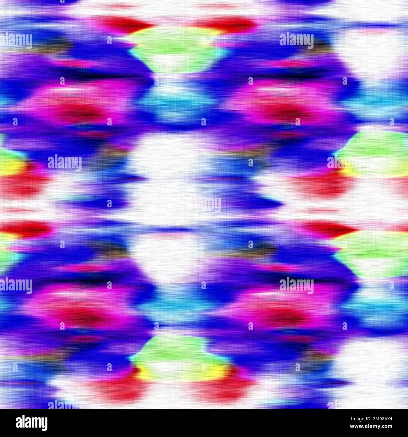 Retro bright wave pattern. Playful vintage pink shibori wallpaper ...