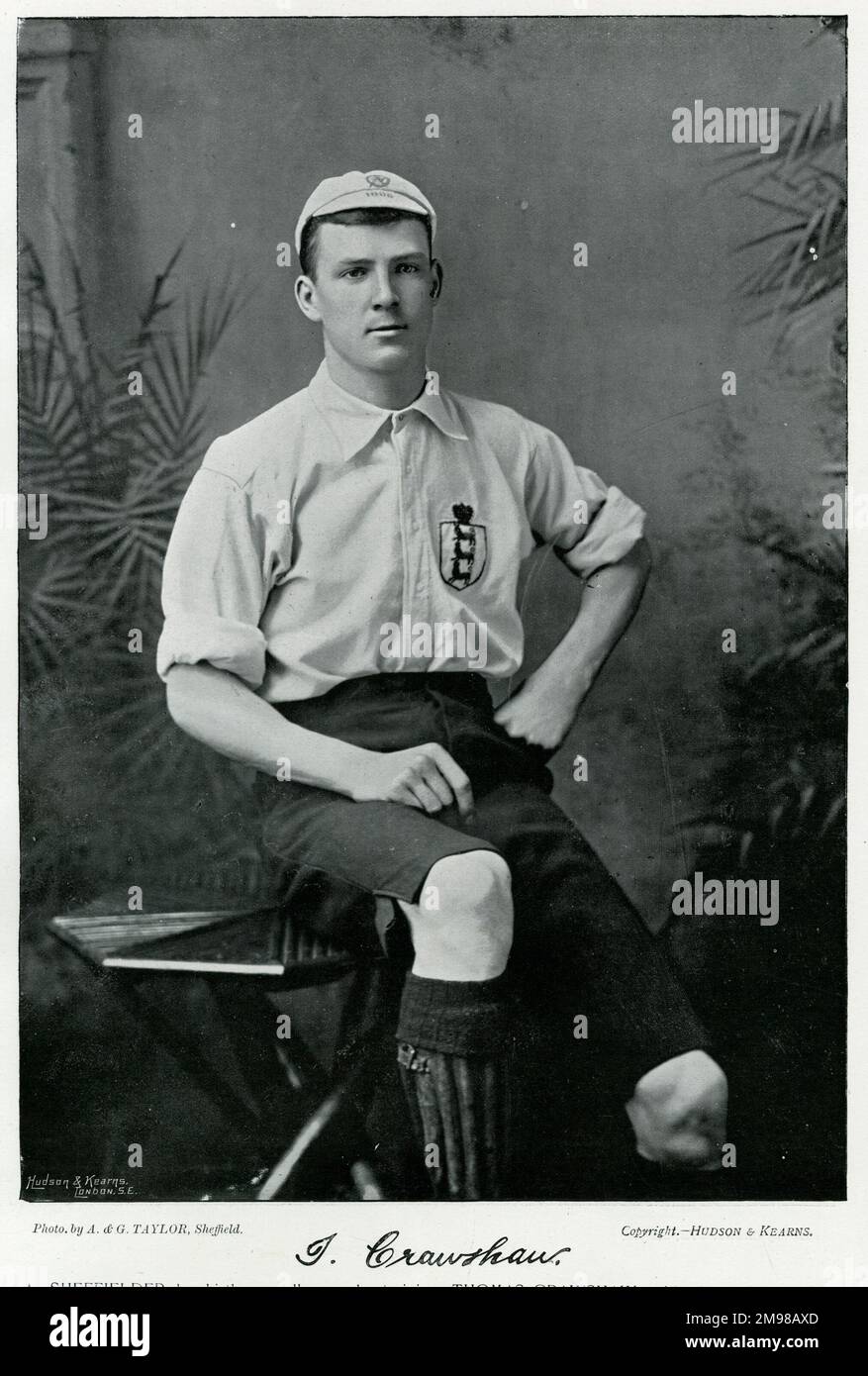 Thomas Henry 'Tommy' Crawshaw (1872-1960), footballer who played for ...
