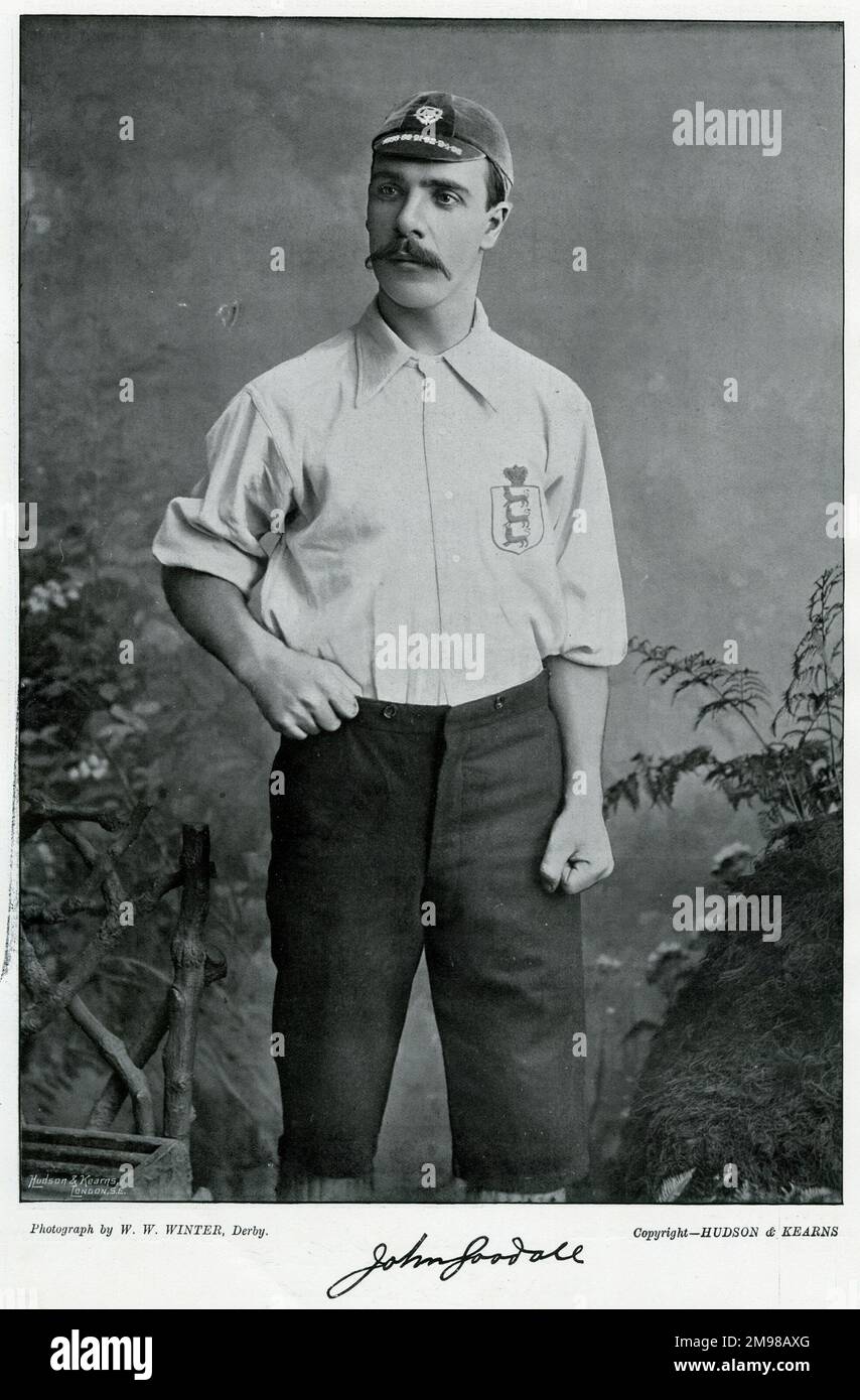 John Goodall (1863-1942), footballer who played for a number of teams, including Preston North ...