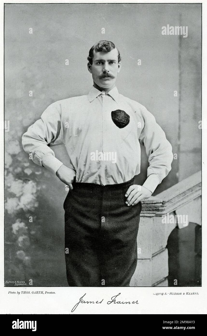 James Trainer (1863-1915), Welsh-born footballer (goalkeeper) who ...