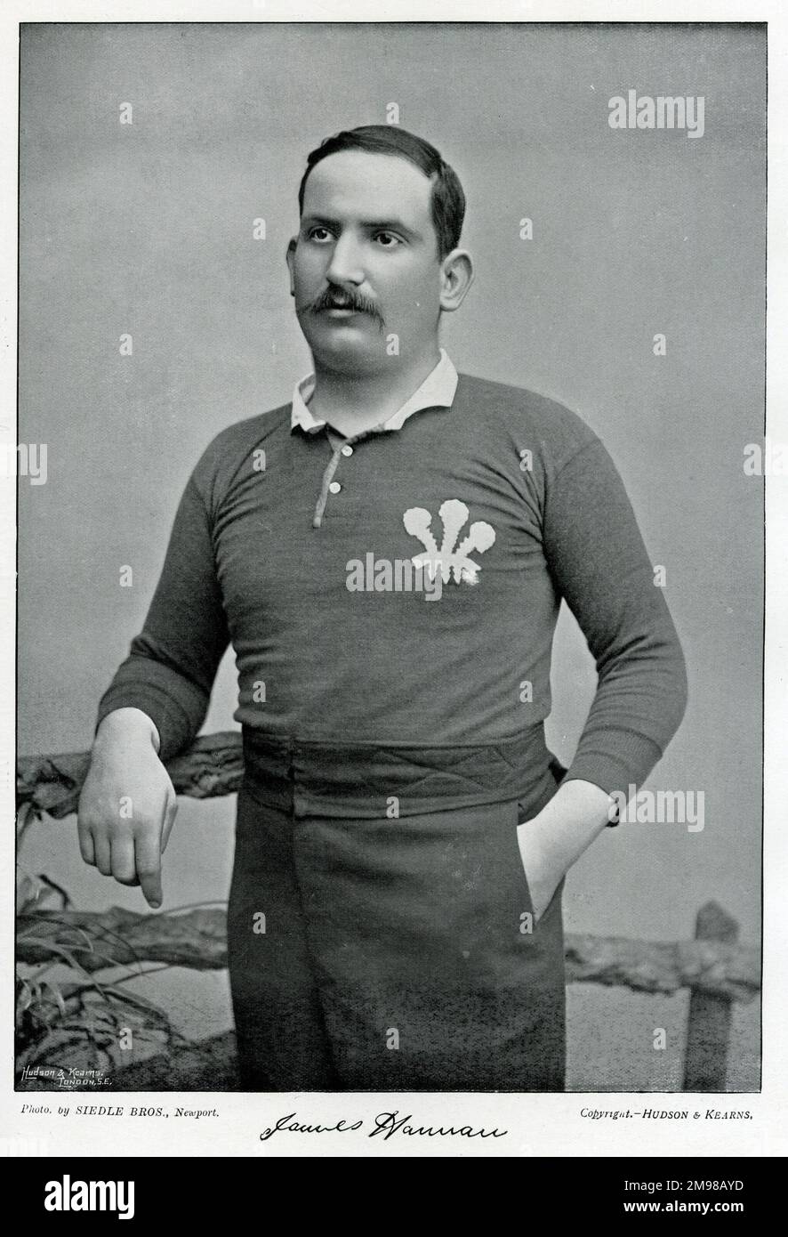 James 'Jim' Hannan (1864-1905), Welsh international rugby player who ...