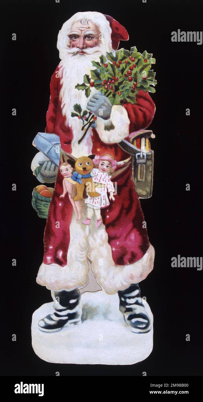 Victorian father christmas hi-res stock photography and images - Alamy