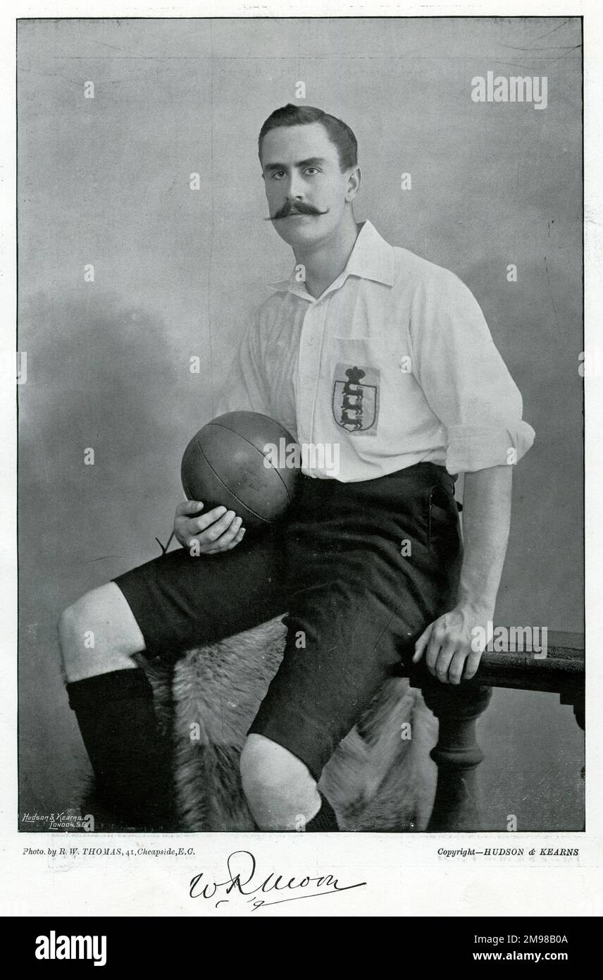 William Robert 'Billy' Moon (1868-1943), English footballer for the Old ...