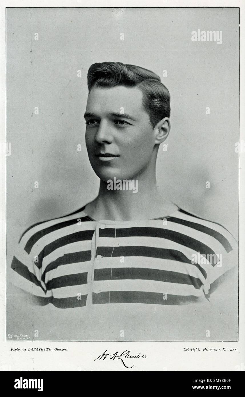 William Allan Lambie (1873-?), Scottish footballer who played for Queen ...