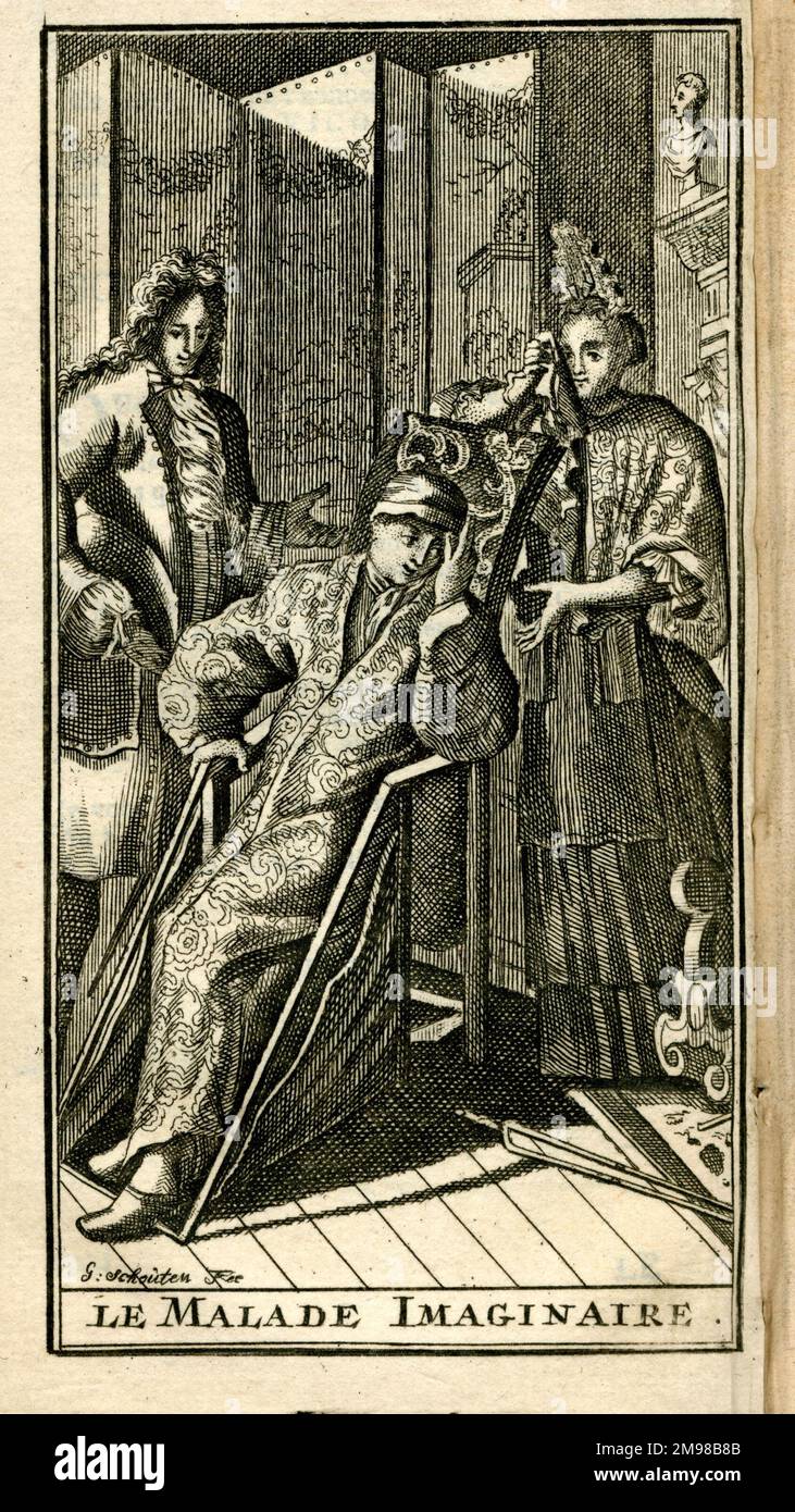 Moliere le malade imaginaire hi-res stock photography and images - Alamy