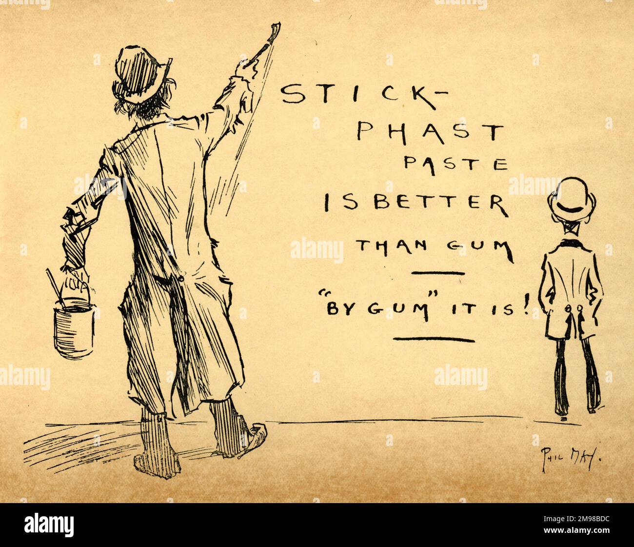 Advertisement for glue hi-res stock photography and images - Alamy