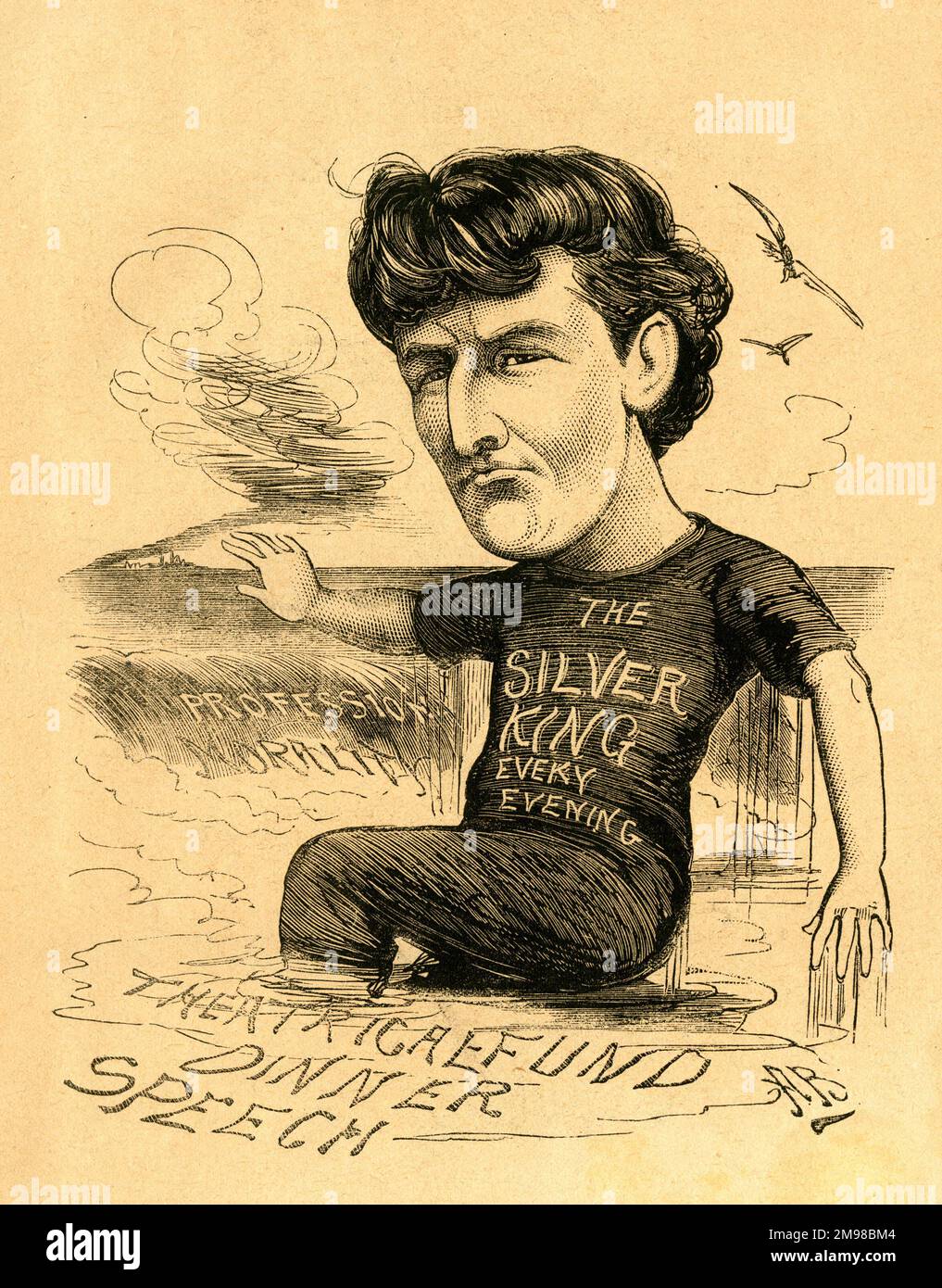 Cartoon wilson barrett william henry barrett hi-res stock photography ...