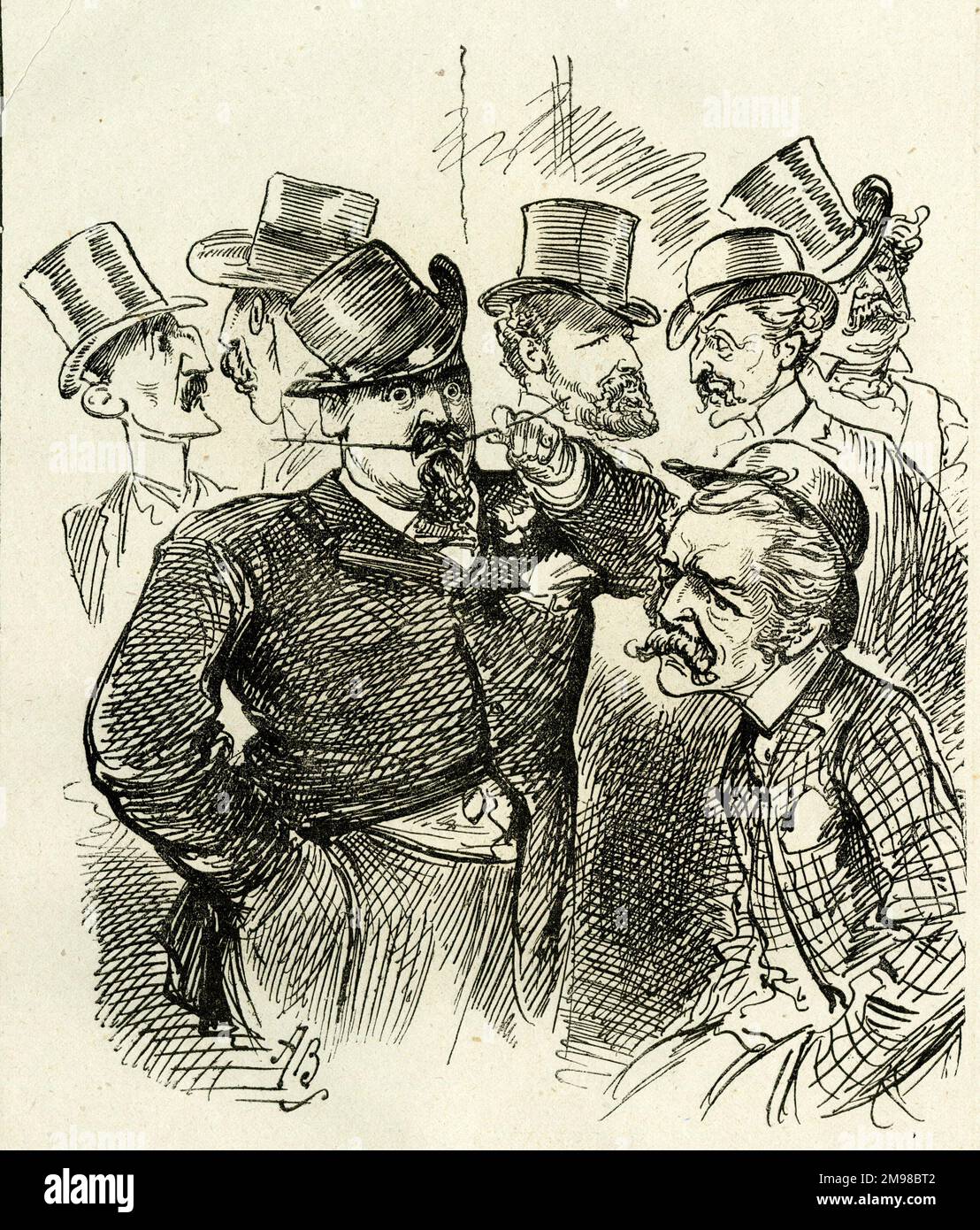 Cartoon group hi-res stock photography and images - Alamy