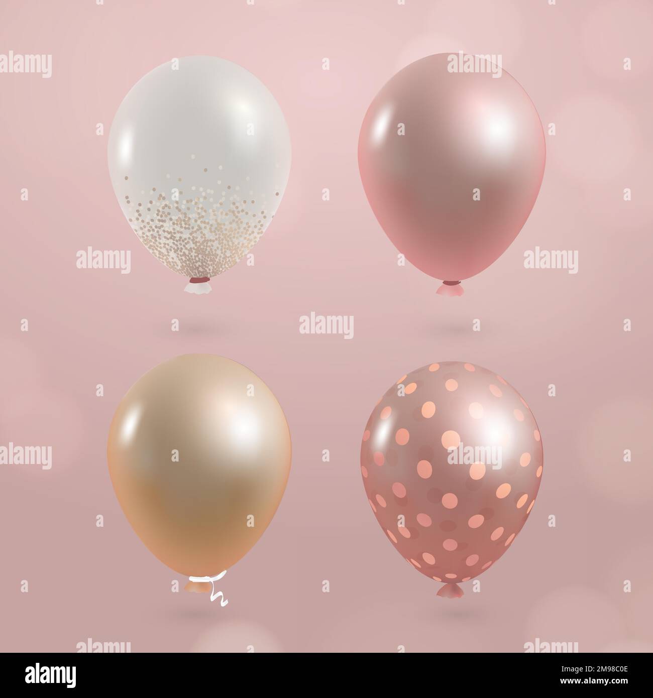 Elegant party balloons vector Stock Vector Image & Art - Alamy