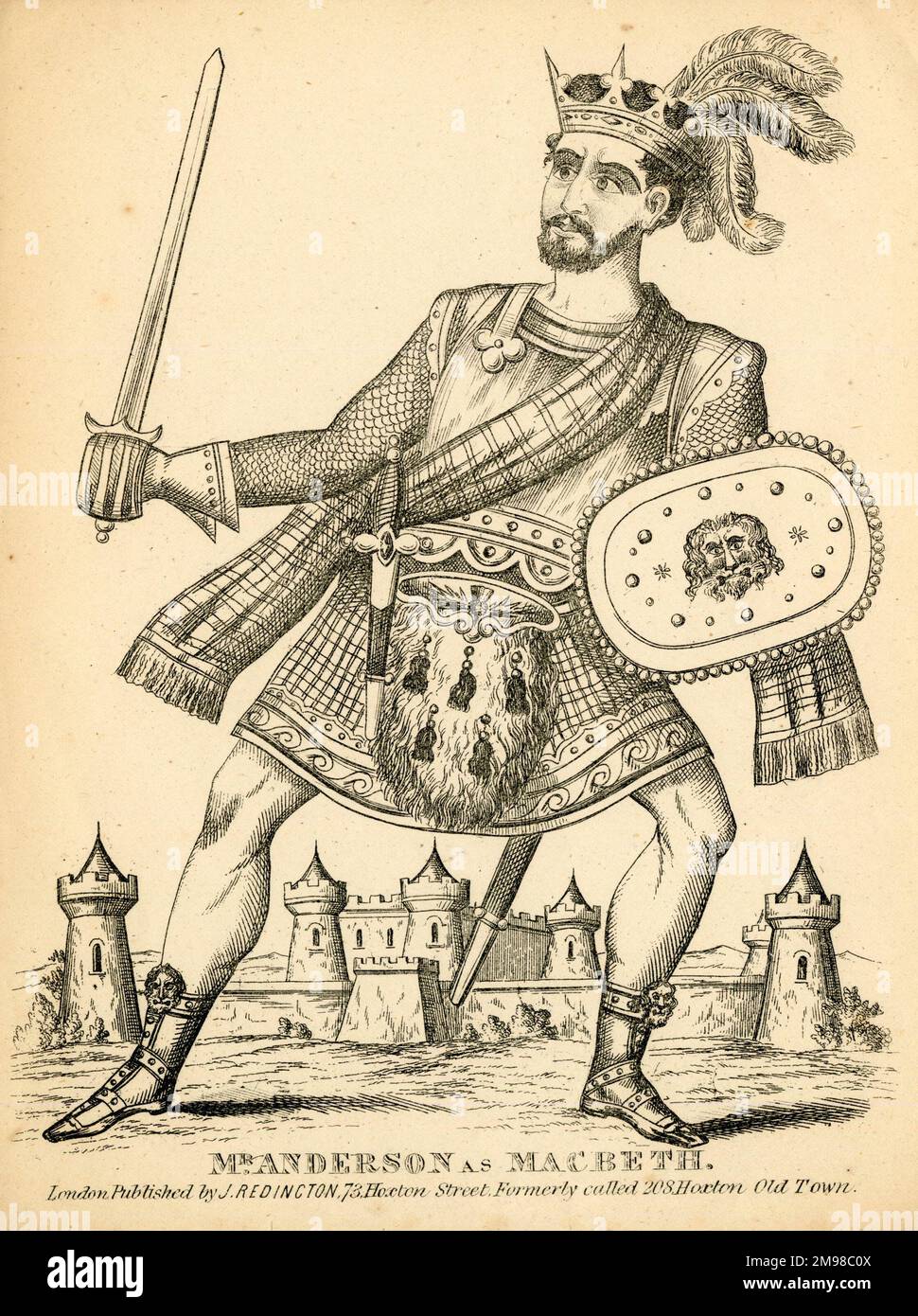 Mr Anderson as Macbeth Stock Photo - Alamy