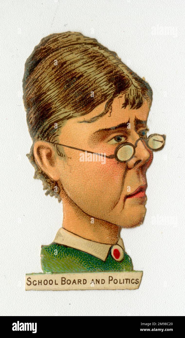 Victorian scrap - Political Types - School Board and Politics Stock ...