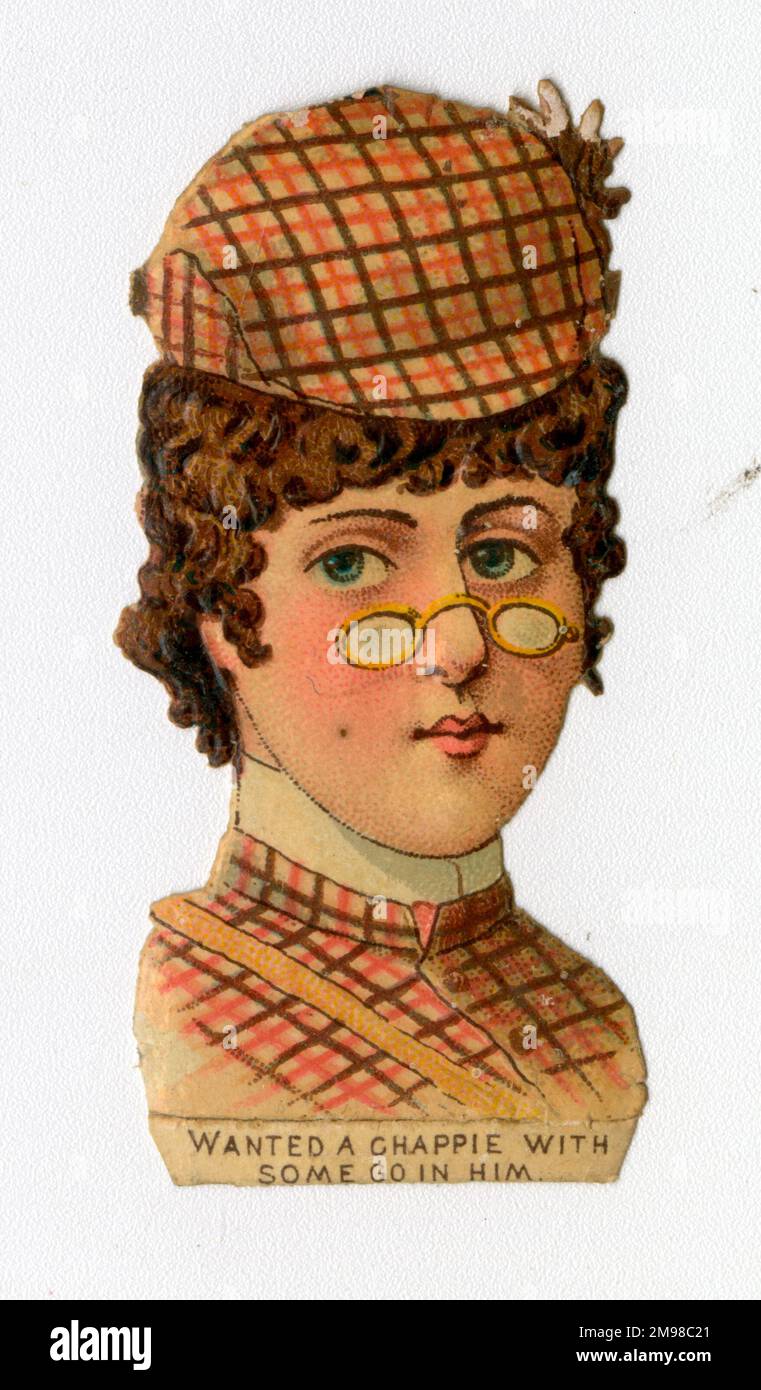 Victorian scrap - People Who Want To Marry - Wanted a chappie with some ...