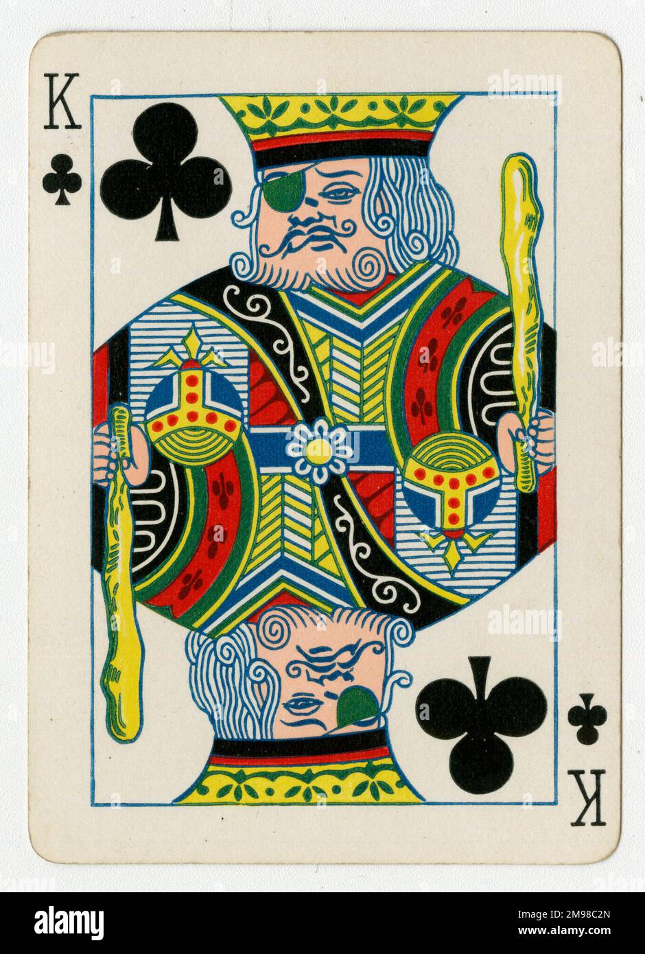 Playing Cards King Of Clubs