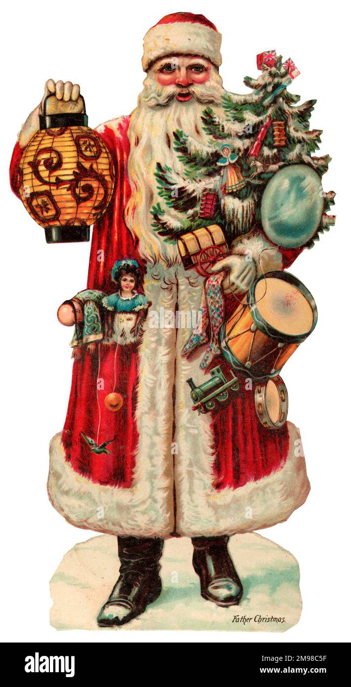 Victorian santa claus hi-res stock photography and images - Alamy