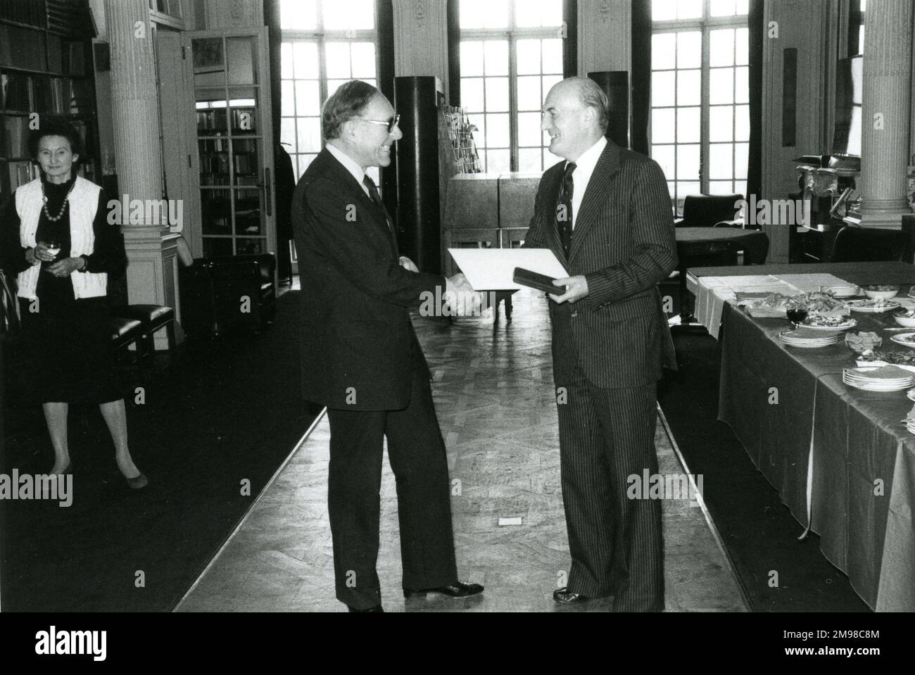 From left: Ava Dane(?), G.R. ?Tim? Wrixon and Barry Laight, on the ...