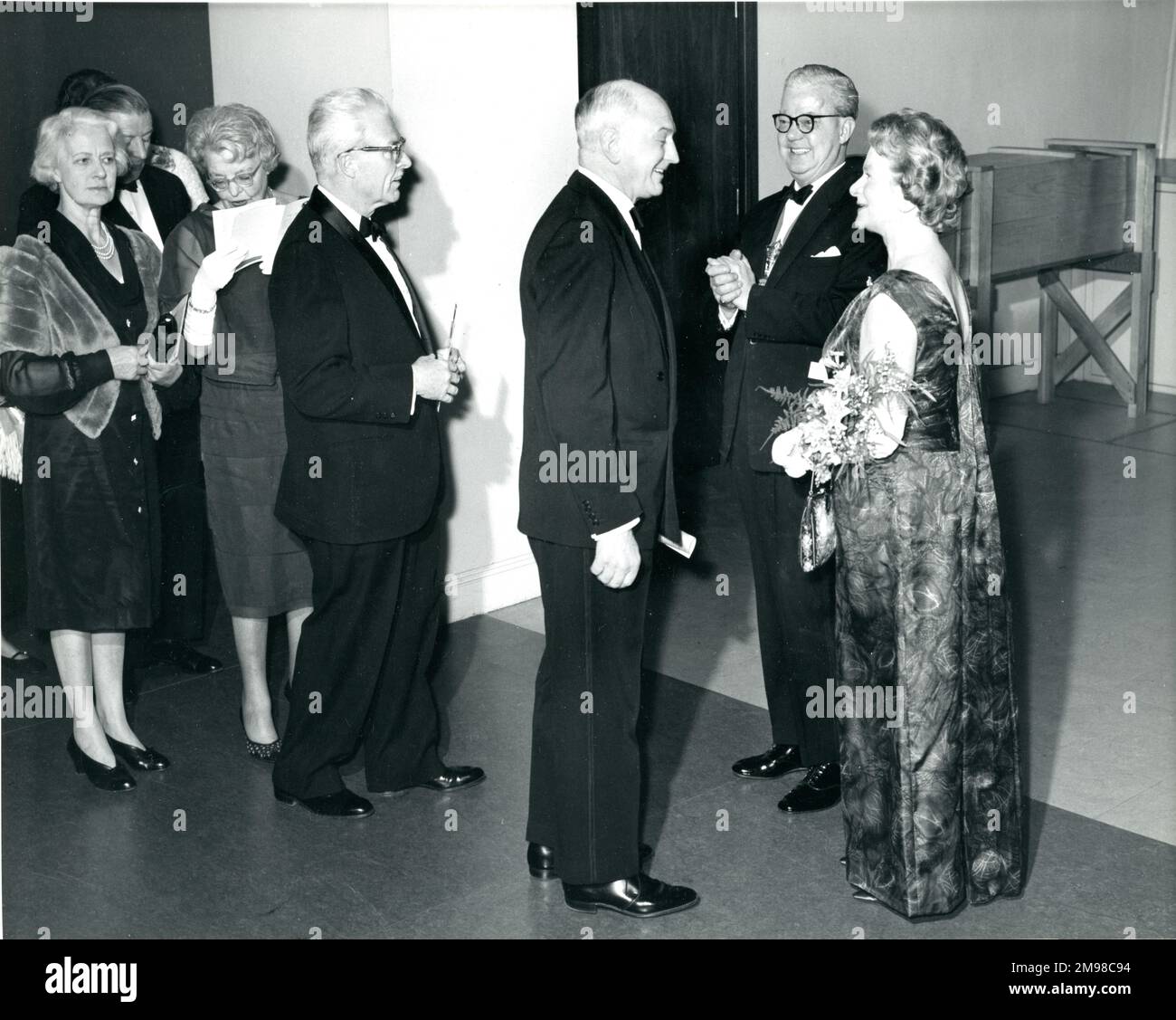 Sir George Gardner, RAeS President 1965-1966, and Lady Gardner ...