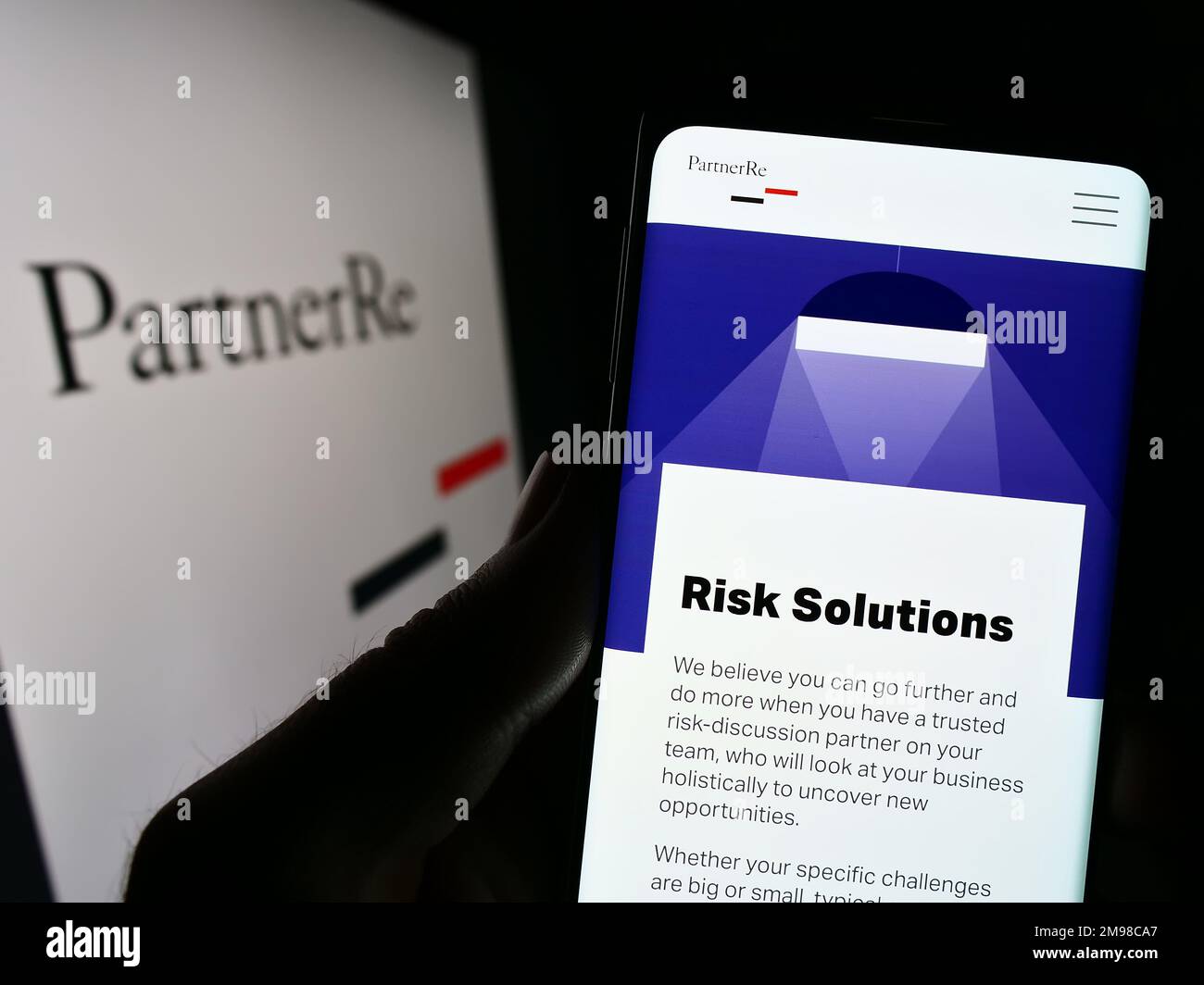 Partnerre logo hi-res stock photography and images - Alamy